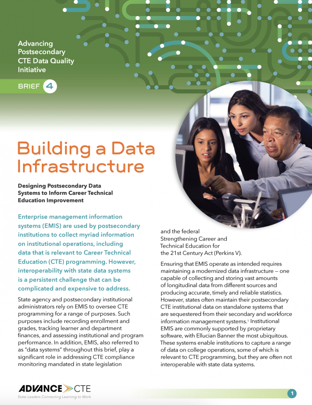 Building A Data Infrastructure - Advance CTE