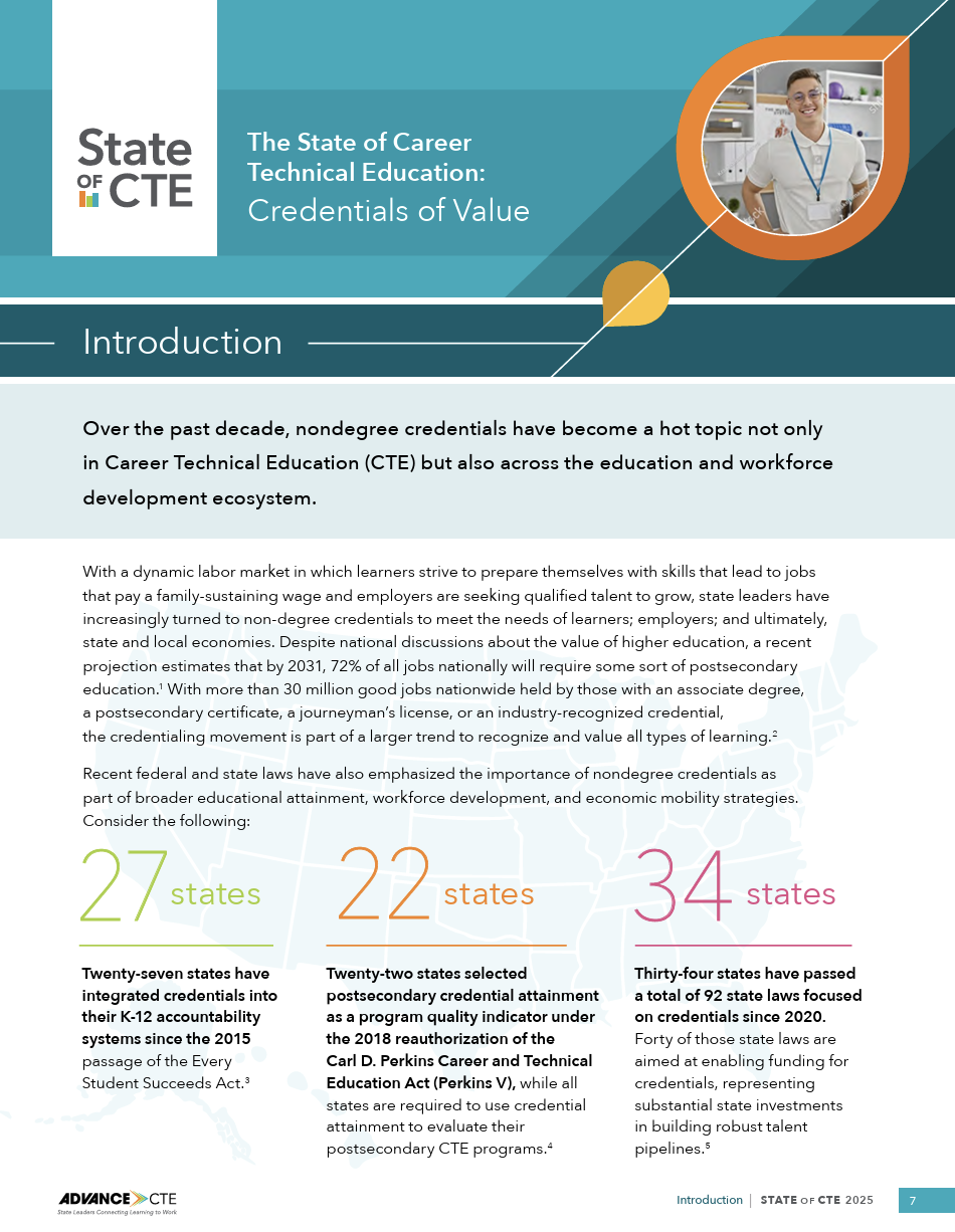 The State of CTE: Credentials of Value - Advance CTE