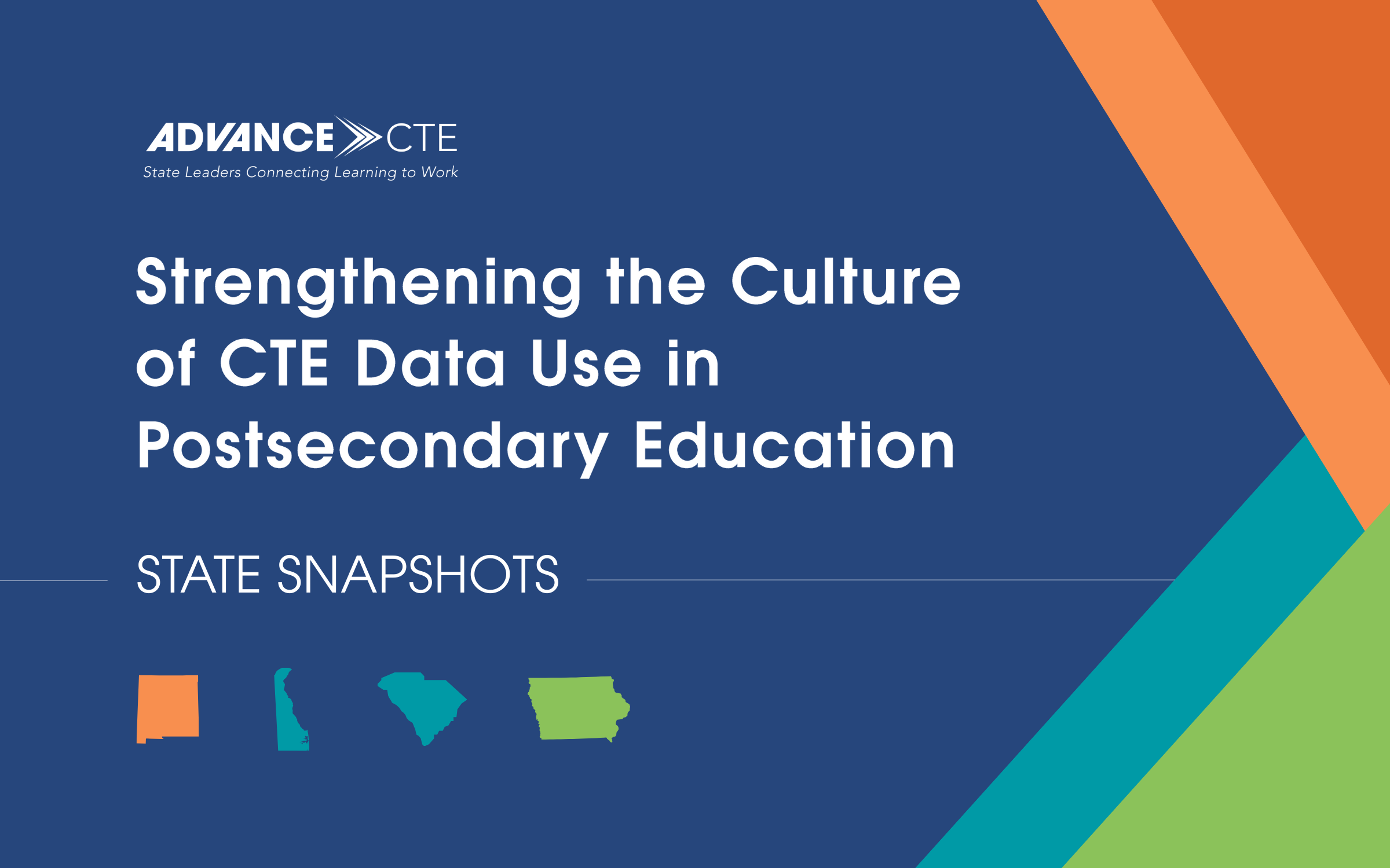 Advancing Postsecondary CTE Data Quality Initiative (PDI) - Advance CTE